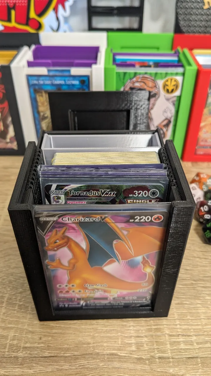 Deck Box - TCG - Pokemon - and More - Free 3D Print Model - MakerWorld