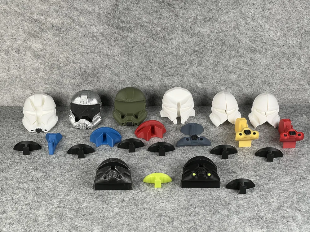 Helmet Pack 2 | Mini Urban Trooper - Free 3D Print Model - MakerWorld