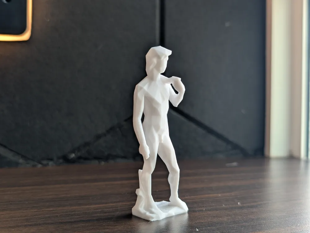 David by Michelangelo Low Poly by Liroy MakerWorld: Download Free 3D Models