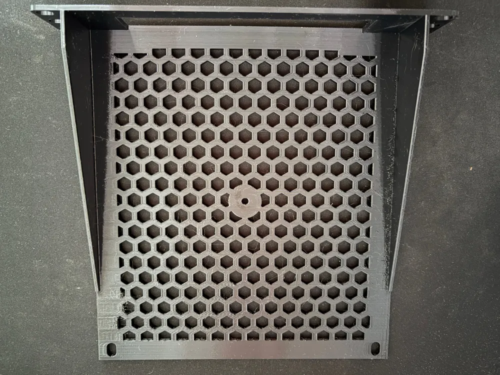 Parametric 1U Switch Shelf for 10" Server Rack - Free 3D Print Model ...