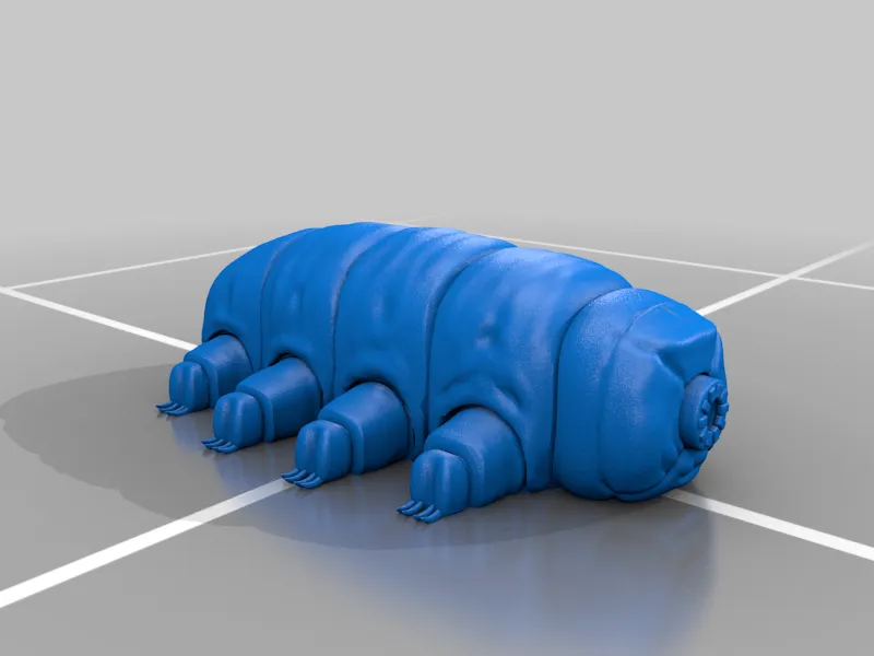 Articulated Tardigrade - Free 3D Print Model - MakerWorld