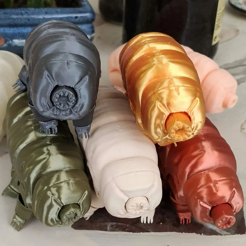 Articulated Tardigrade - Free 3D Print Model - MakerWorld