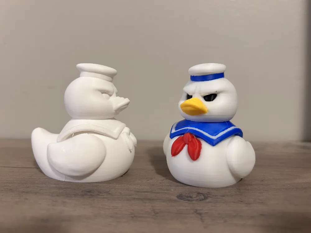 Stay Puft Marshmallow Duck - Ghostbusters! by K3DPrint MakerWorld ...