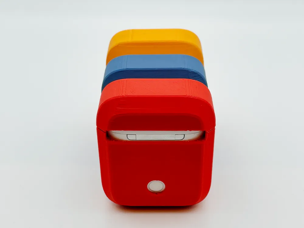 Flat-Edged AirPods 1/2 Case by gimpelginster - MakerWorld