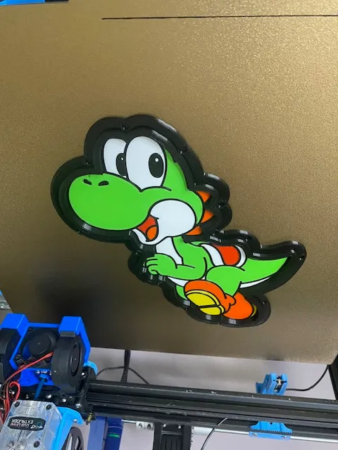 Yoshi Lightbox by rjs3dprints - MakerWorld