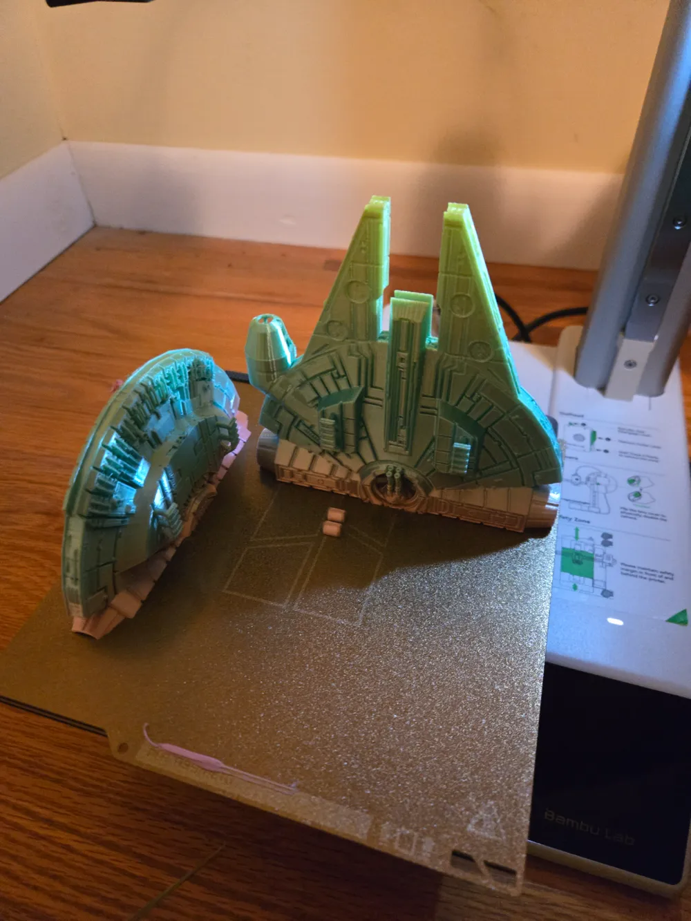 Detailed Millenium Falcon (No Supports) Remixed by tsrblke MakerWorld ...