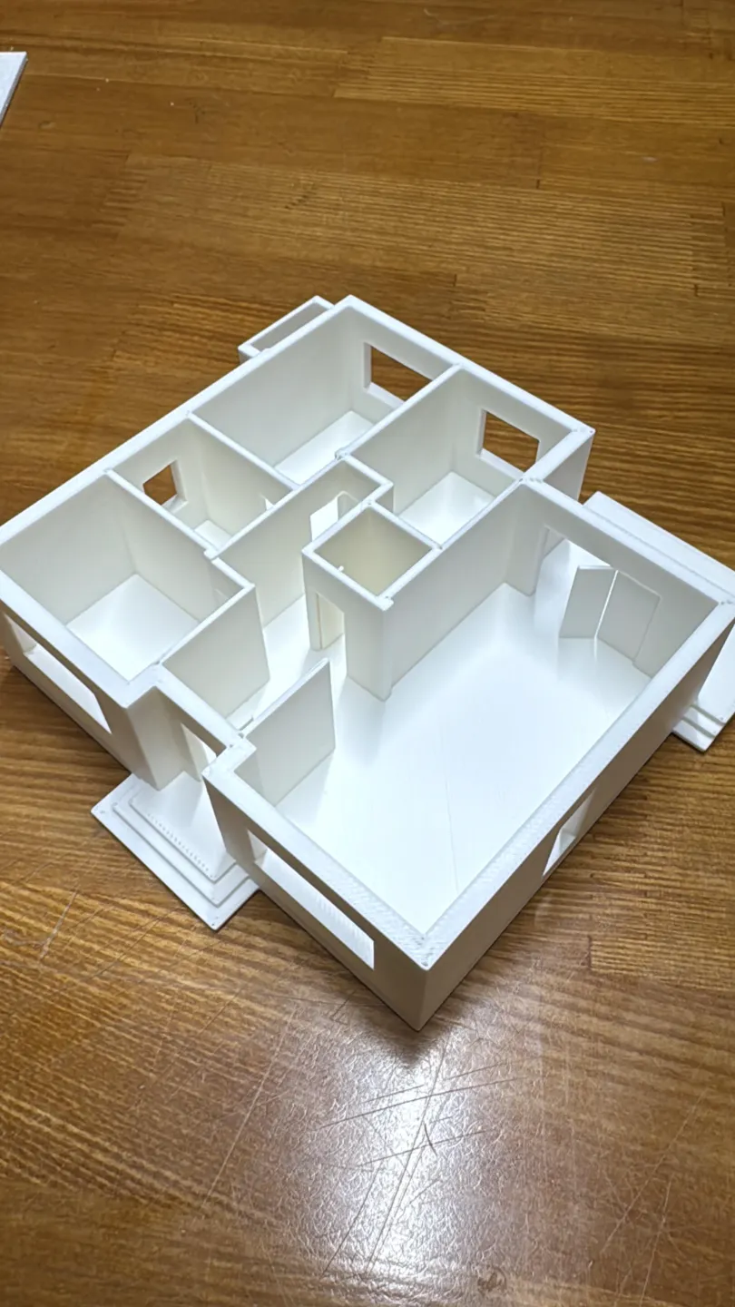 Ground House model scale 1:100 by ATT - MakerWorld