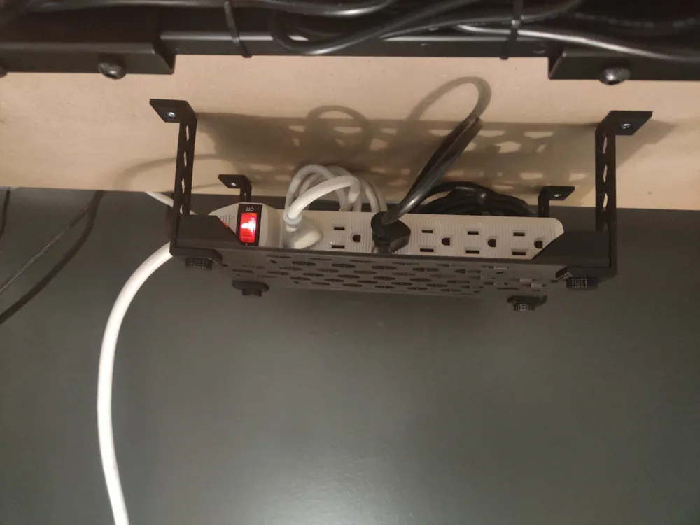 Cable Management Under-Desk Tray (*Very Strong*) by innovUX MakerWorld ...