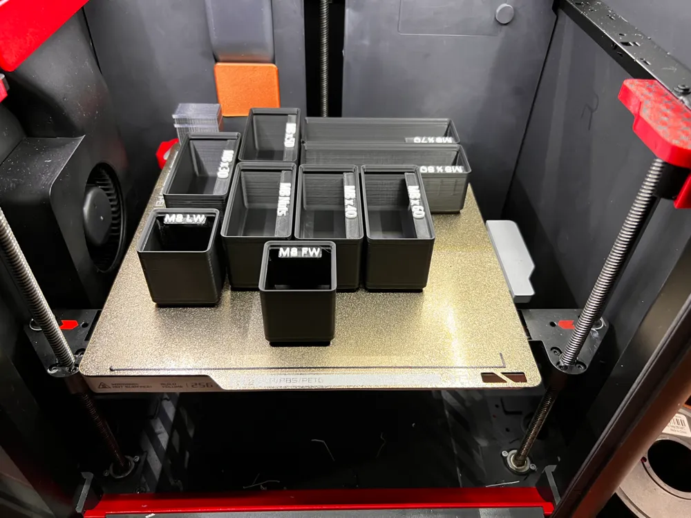 M8 Gridfinity Bins by The Layer MakerWorld: Download Free 3D Models
