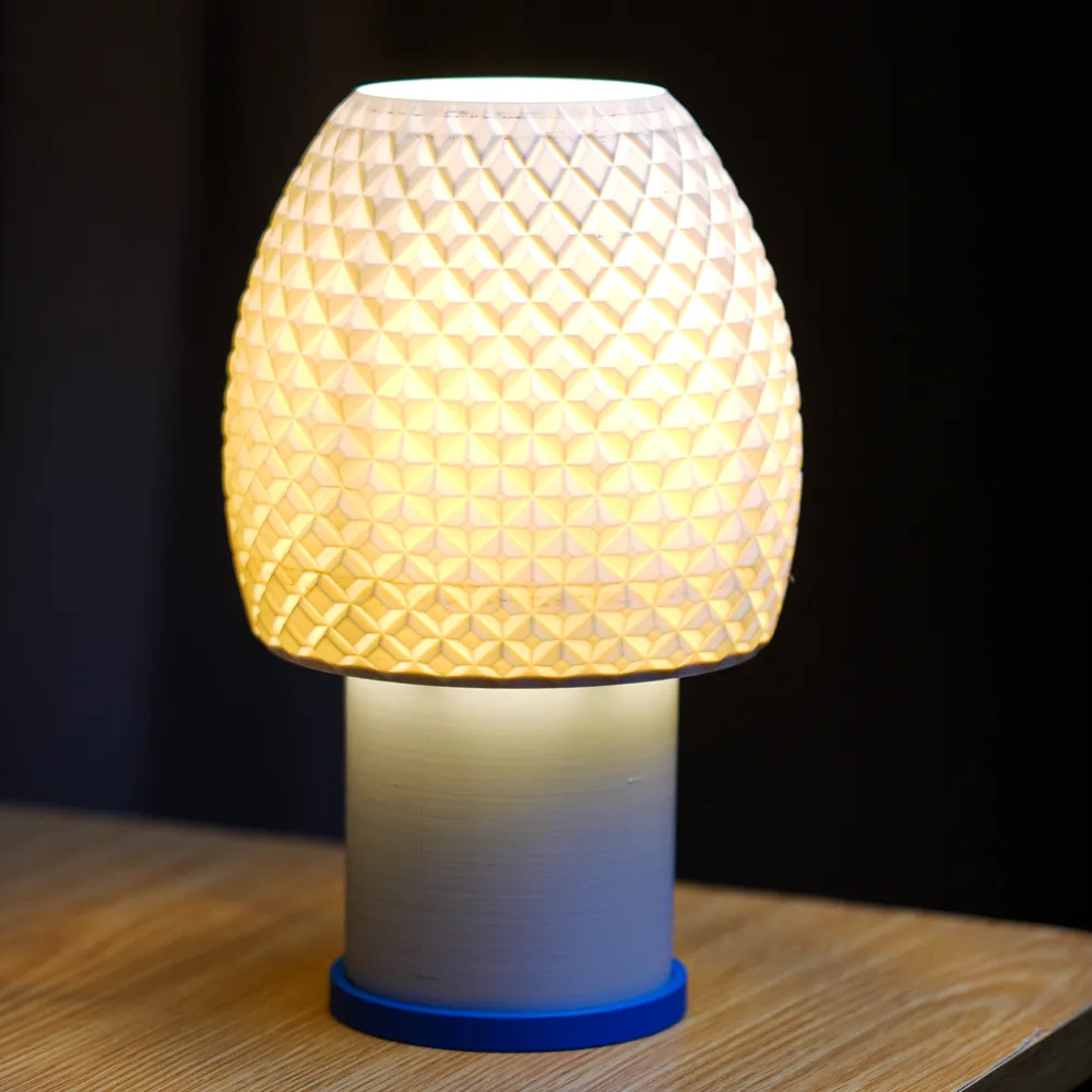 Rhombus Grid lights- MOOX - Free 3D Print Model - MakerWorld