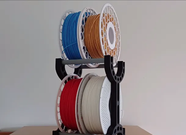 Fully printable spool rack - Free 3D Print Model - MakerWorld