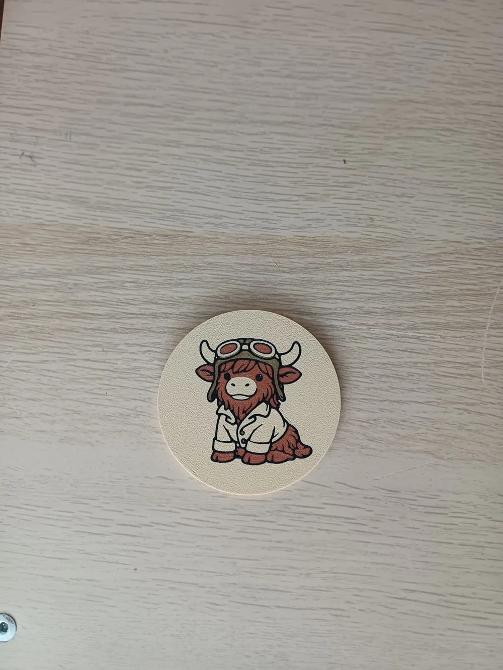 Highland Cow Coasters with Holder . Only 3mf file. - Free 3D Print ...