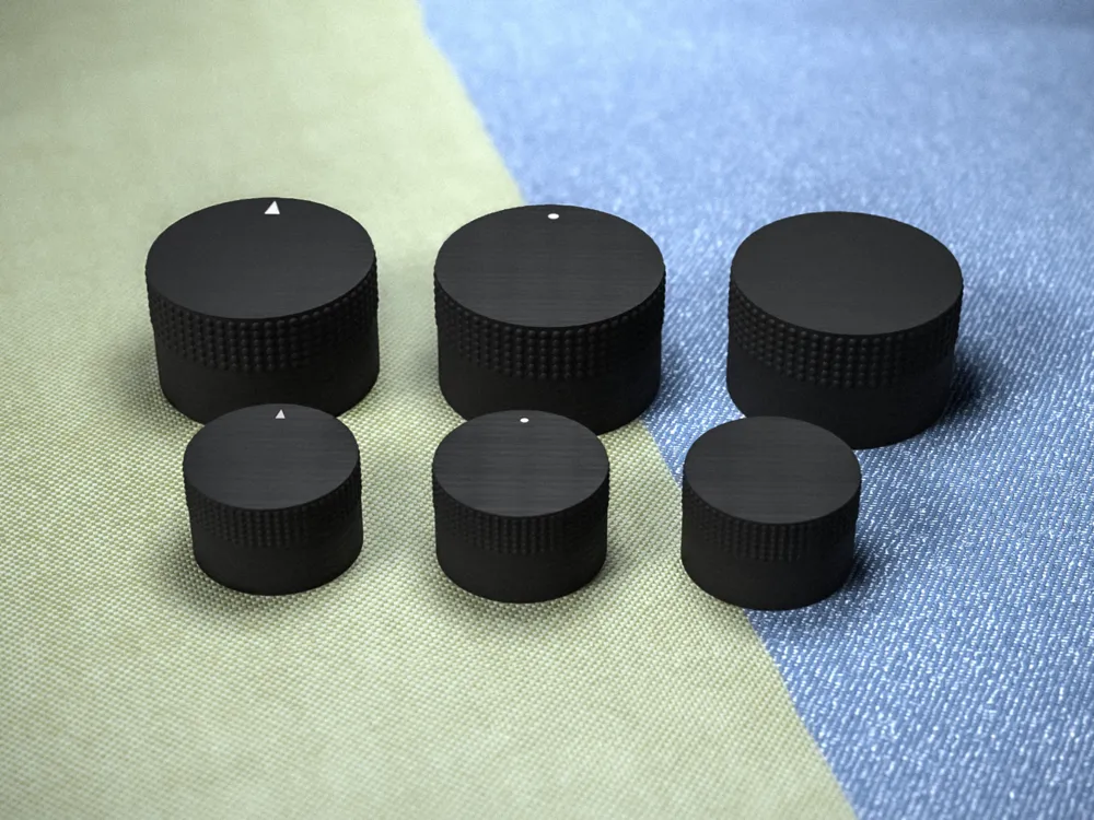 Adjustment potentiometer knob V2K4 by BobSonicLab MakerWorld: Download ...