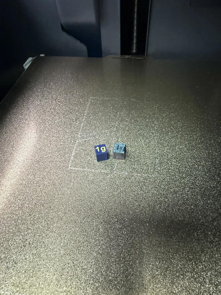 A perfectly calibrated 1-gram cube for makers - Free 3D Print Model ...
