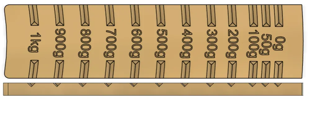Filament Weight Measurement Tool by LA Adriano MakerWorld: Download ...