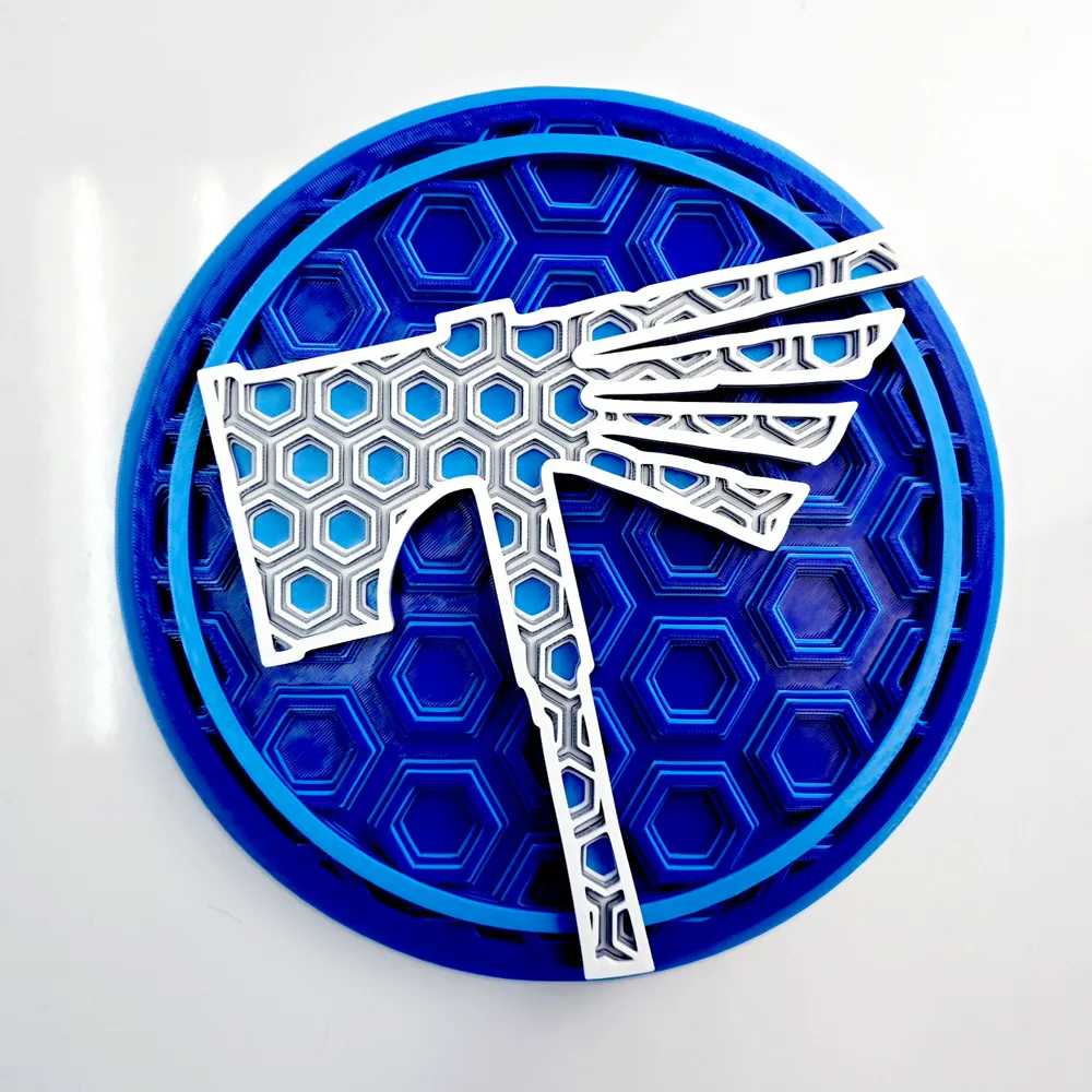 Warhammer Dimensional Mosaic by w3r3wolv3s MakerWorld: Download Free 3D ...