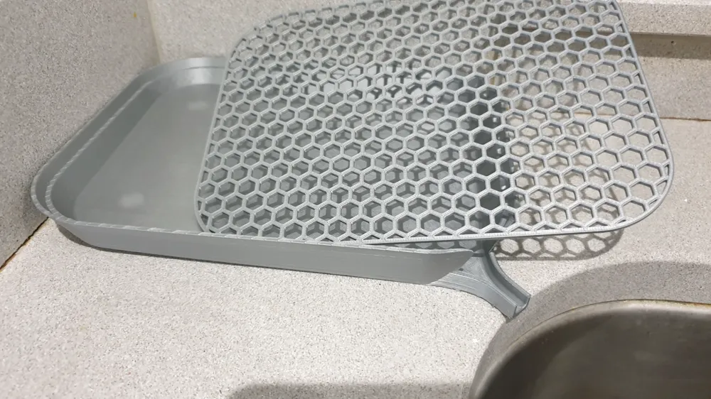 XL Sponge Drip Tray with Spout by Hamstah - MakerWorld