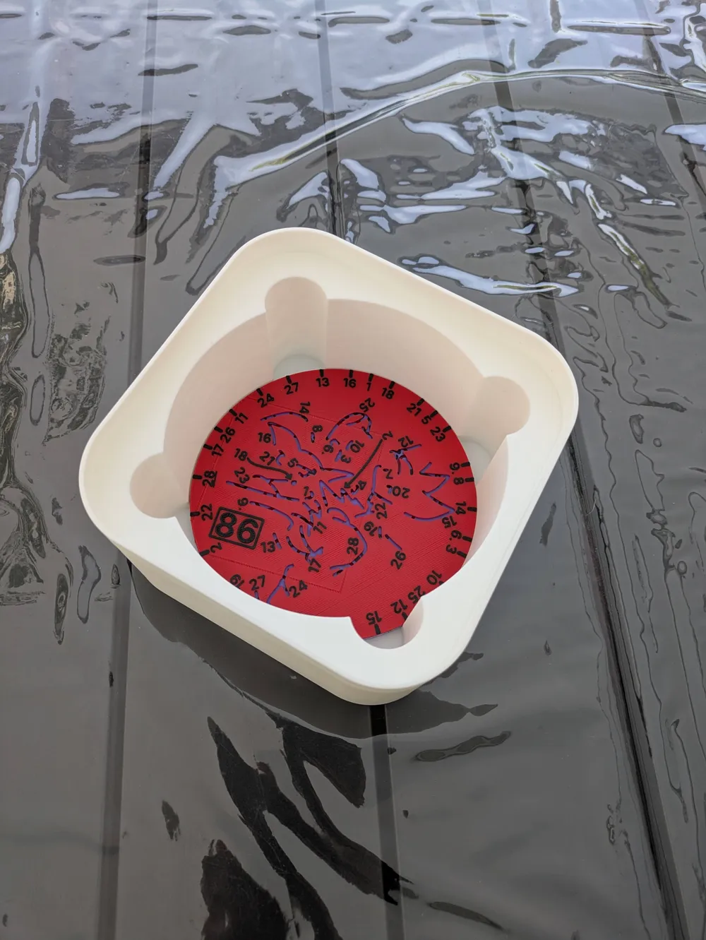 Doodle Disc storage box (parametric) - Free 3D Print Model - MakerWorld