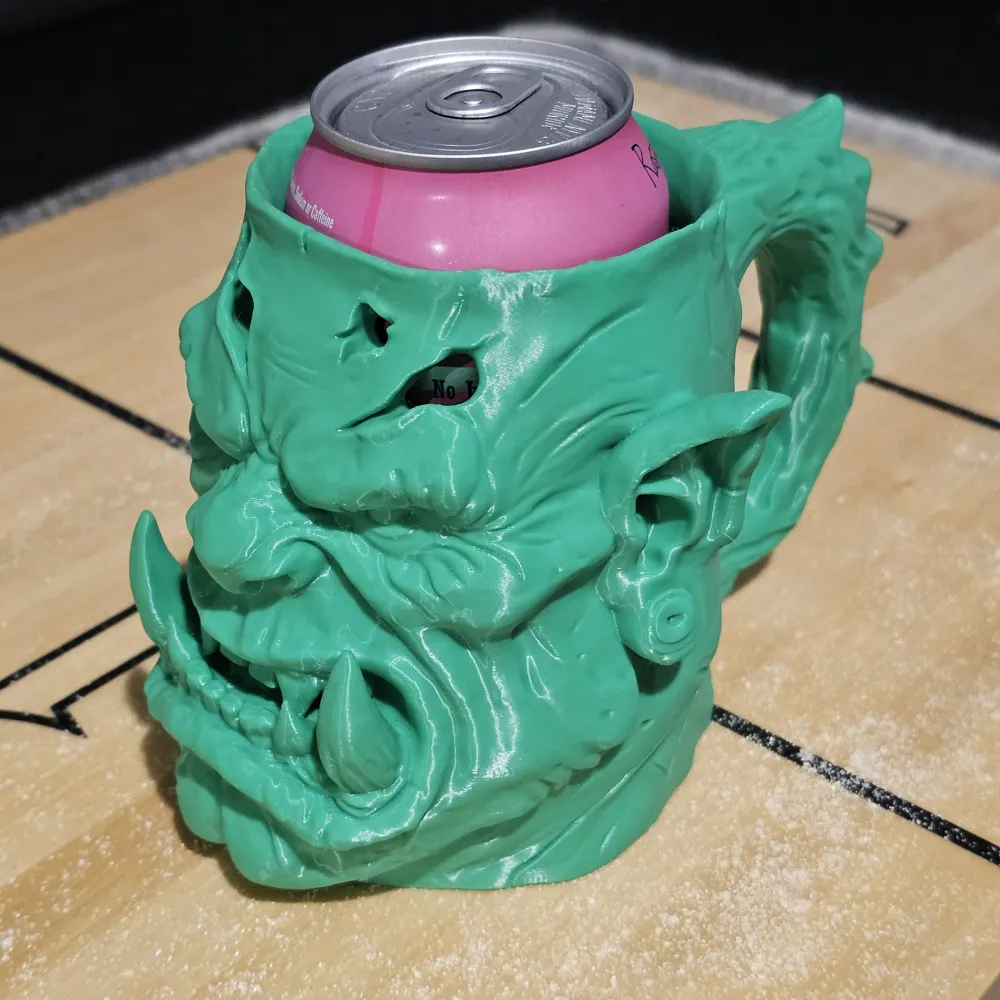 The Orc Mug 12oz Can Holder by Perfect Prints MakerWorld: Download Free ...