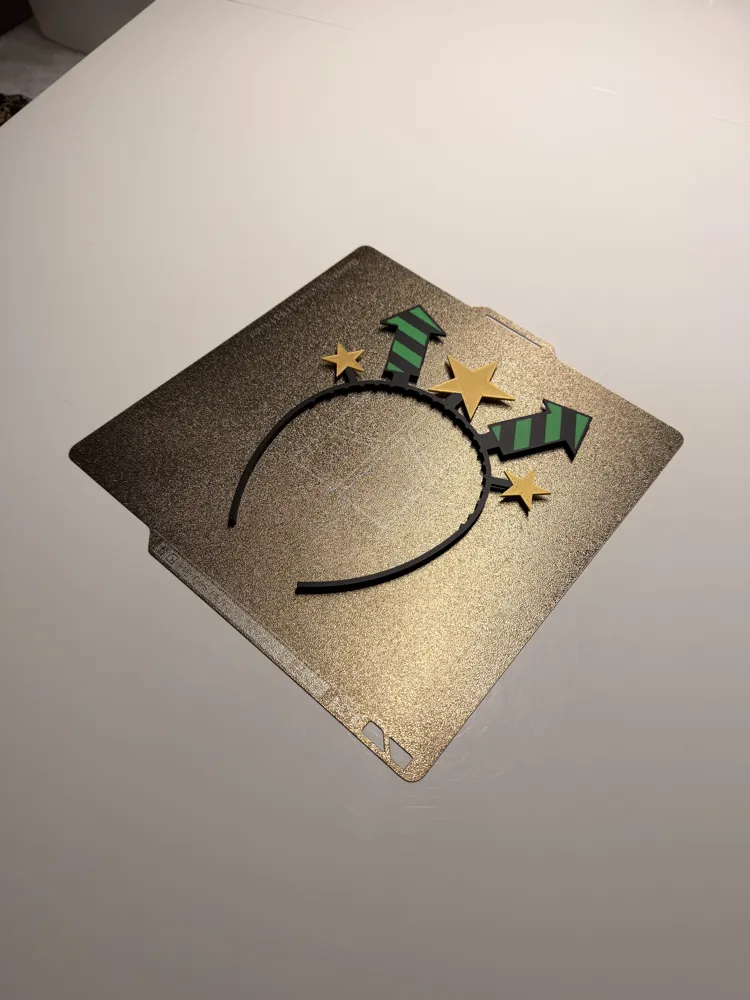 stars and rockets hairband - Free 3D Print Model - MakerWorld