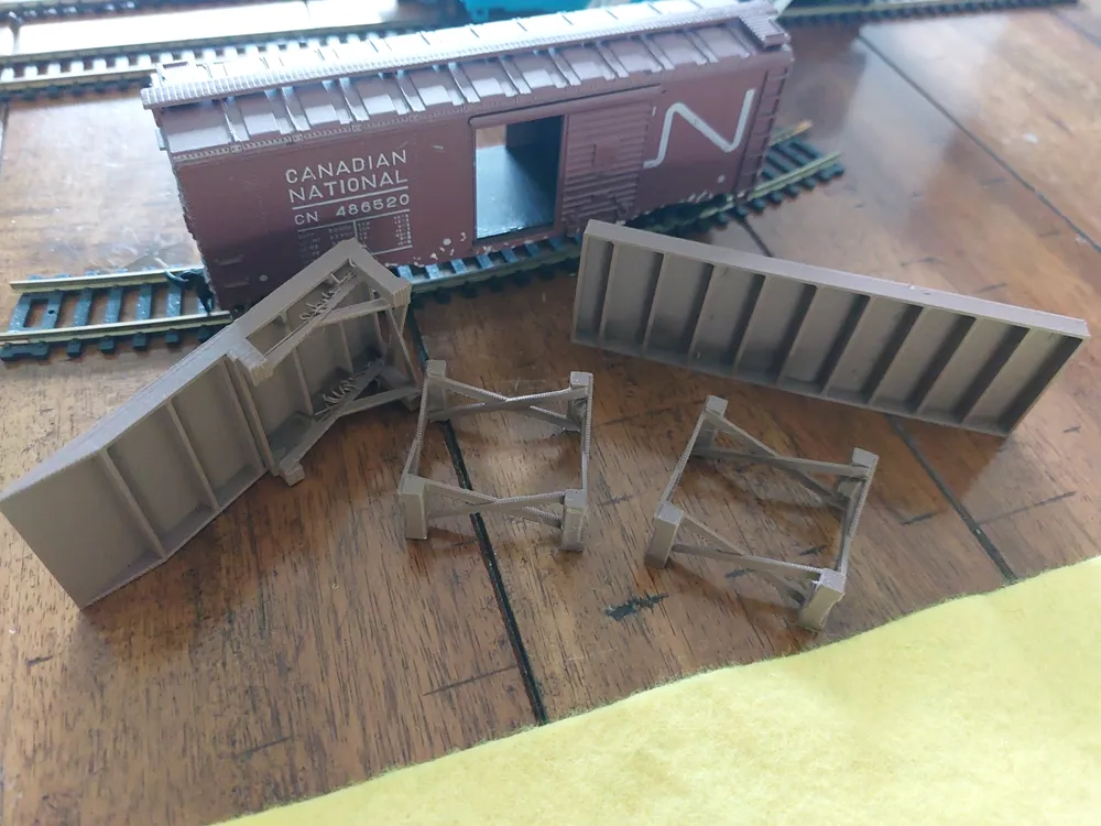 HO Scale loading ramp by Randy - MakerWorld
