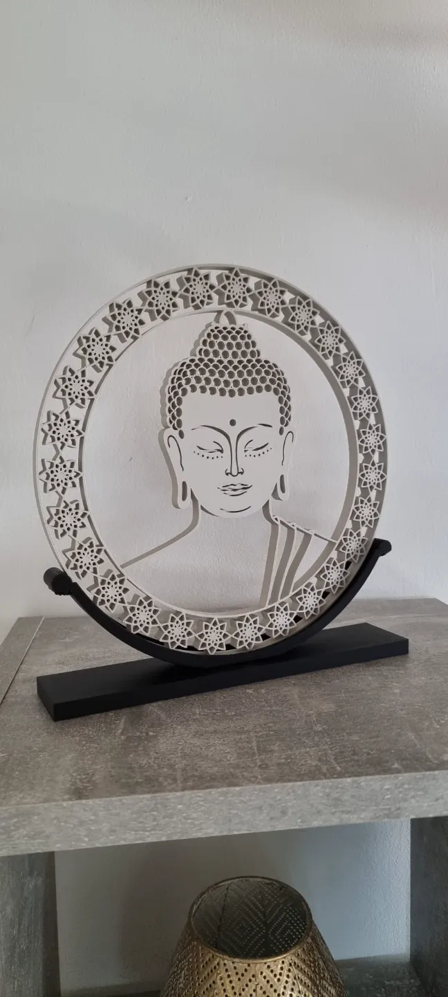 Buddha Wall Art - Free 3D Print Model - MakerWorld