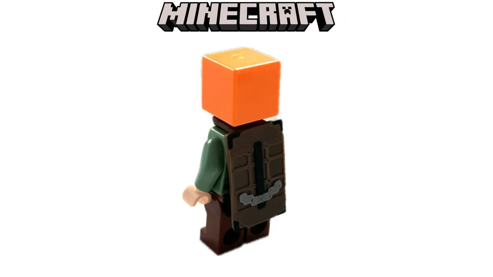MINECRAFT Cape Pickaxe - Building Brick - Free 3D Print Model - MakerWorld