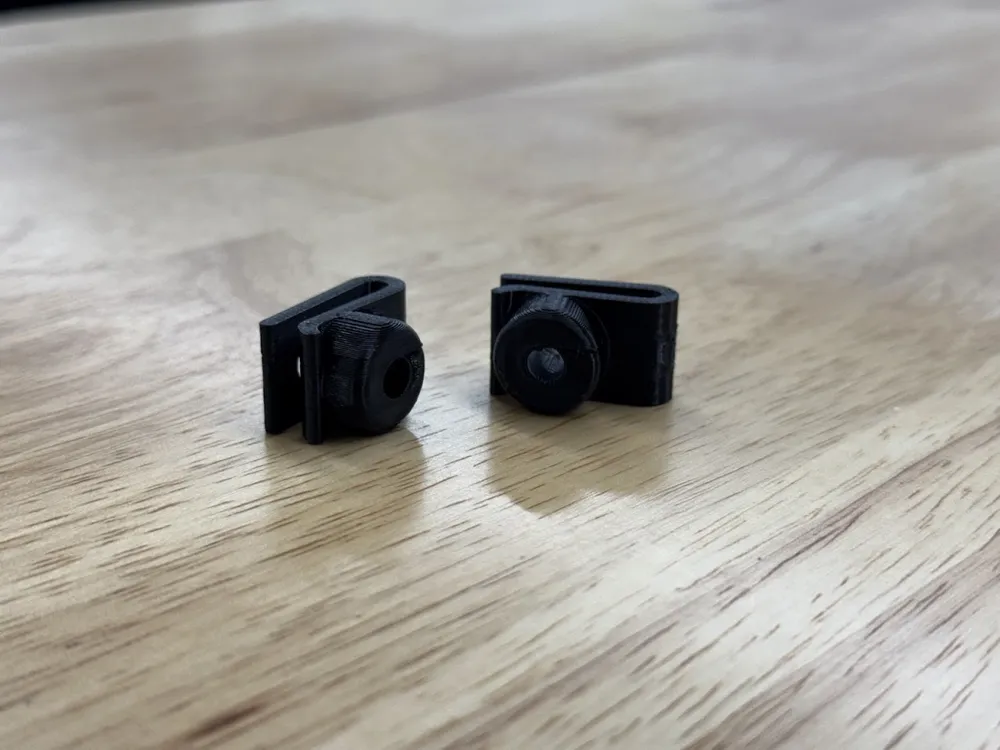 Nissan Infiniti License Plate Mounting Spring Clip - Free 3D Print ...