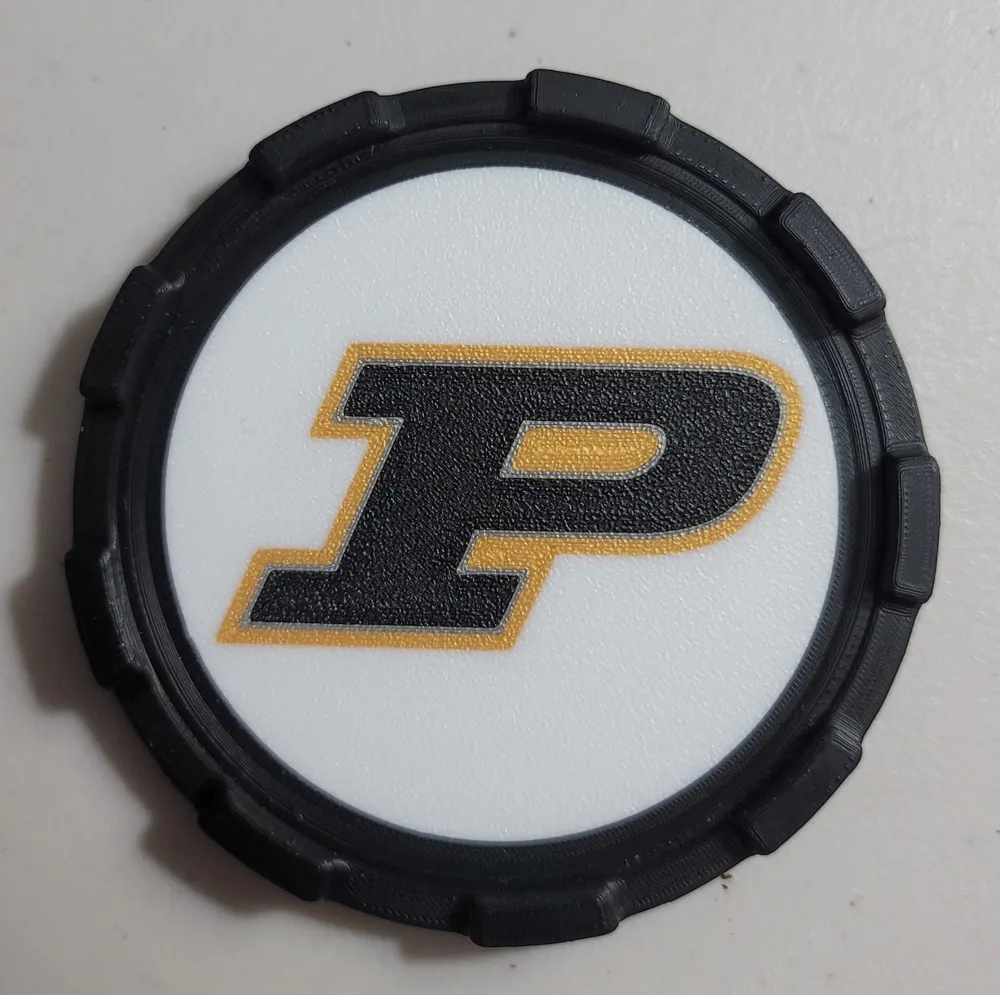 COASTER MASTER INSERT - PURDUE by mercadogarzas - MakerWorld