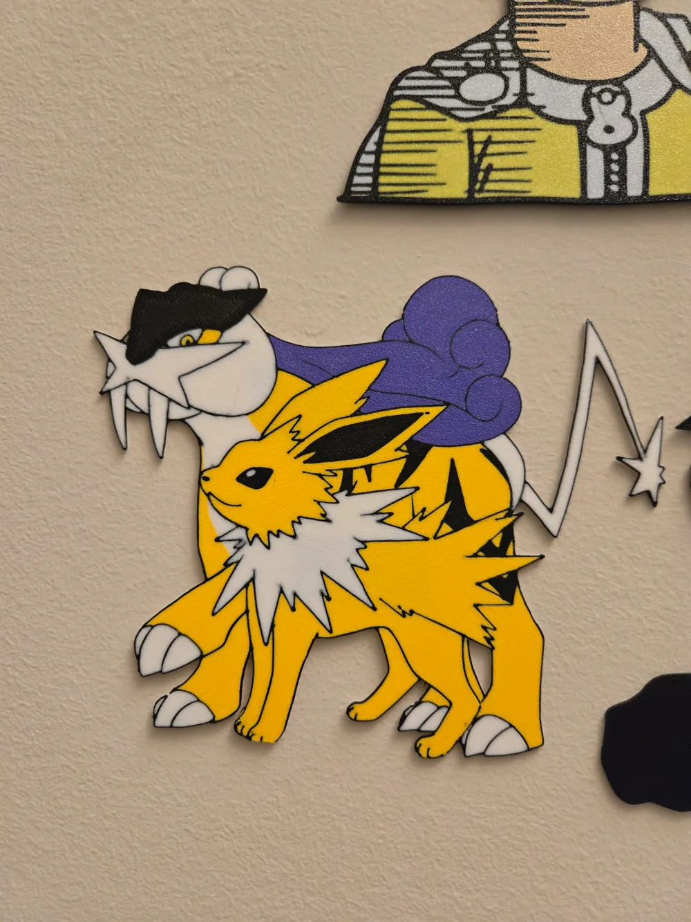 Jolteon and Raikou - 4 Colors by Mech - MakerWorld