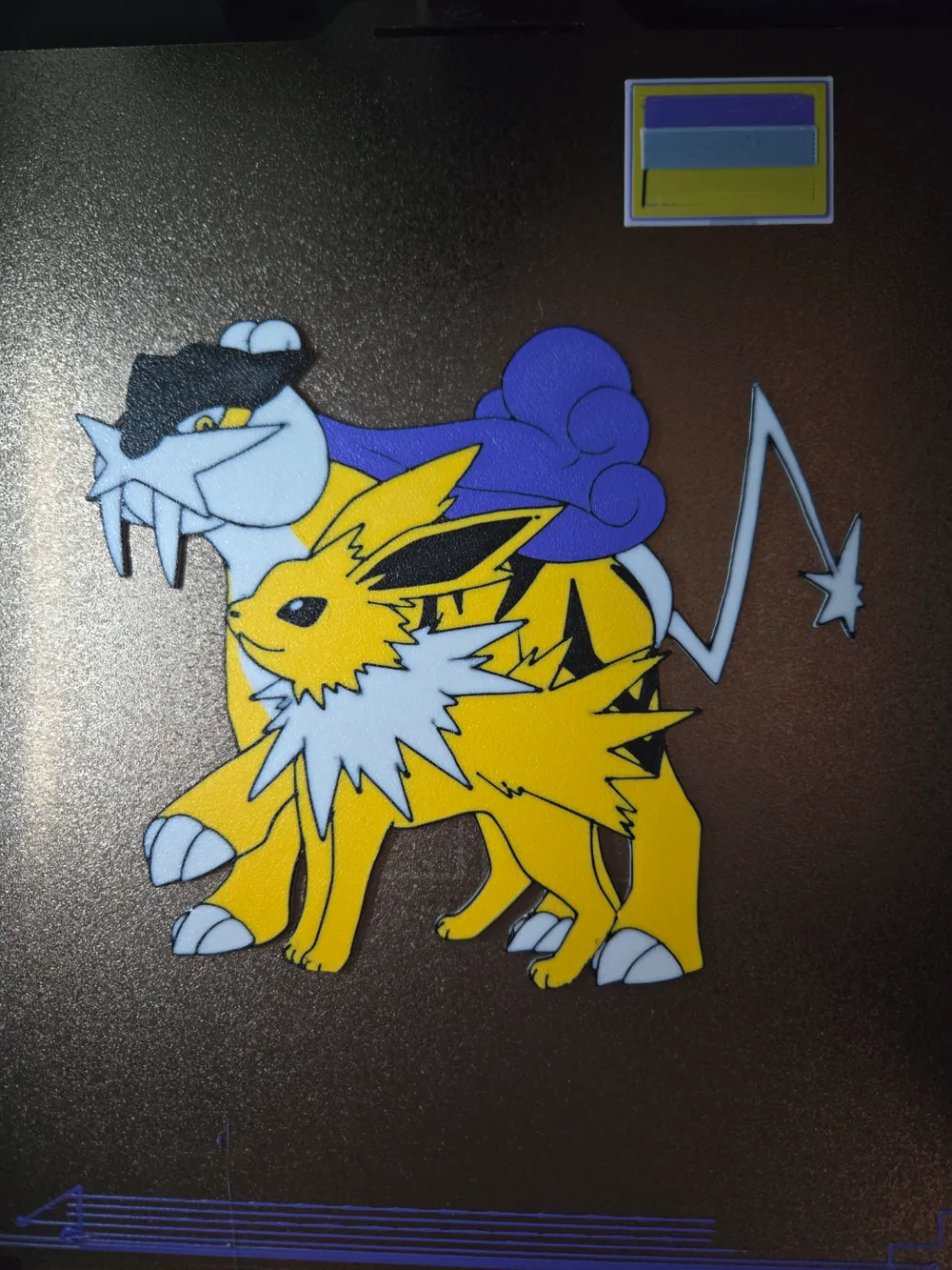Jolteon and Raikou - 4 Colors by Mech - MakerWorld