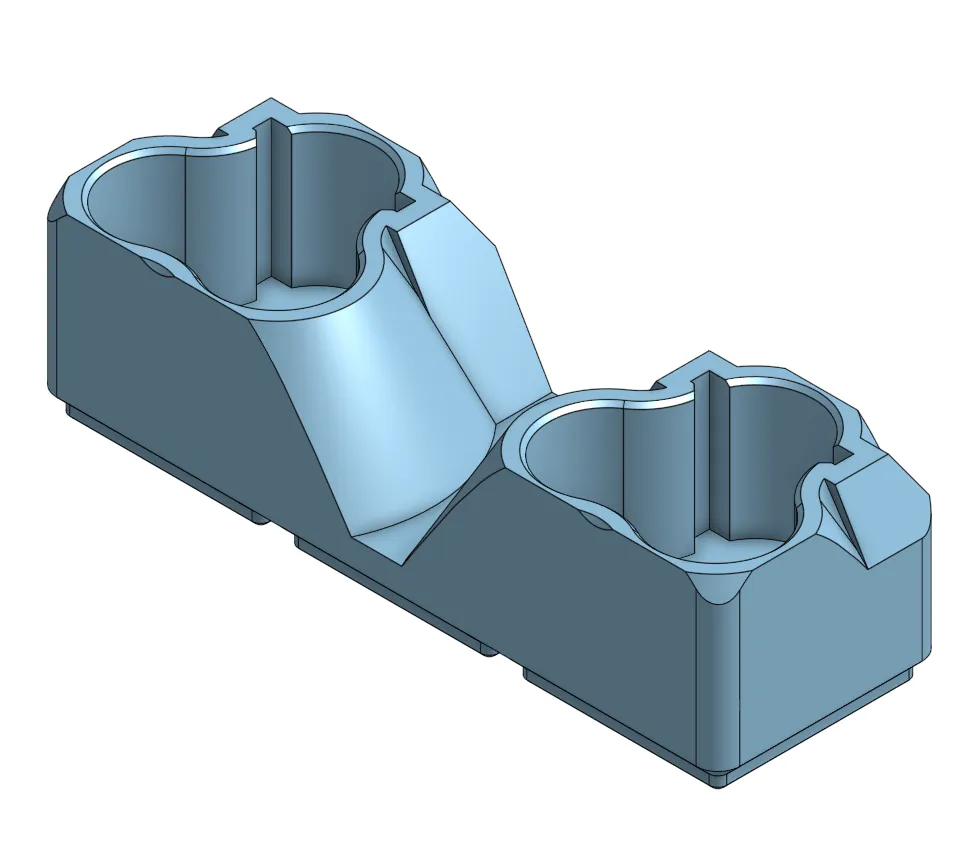 Gridfinity Shadow Tray- M12 3X SMALL Battery Tray by AcesHighX1 ...
