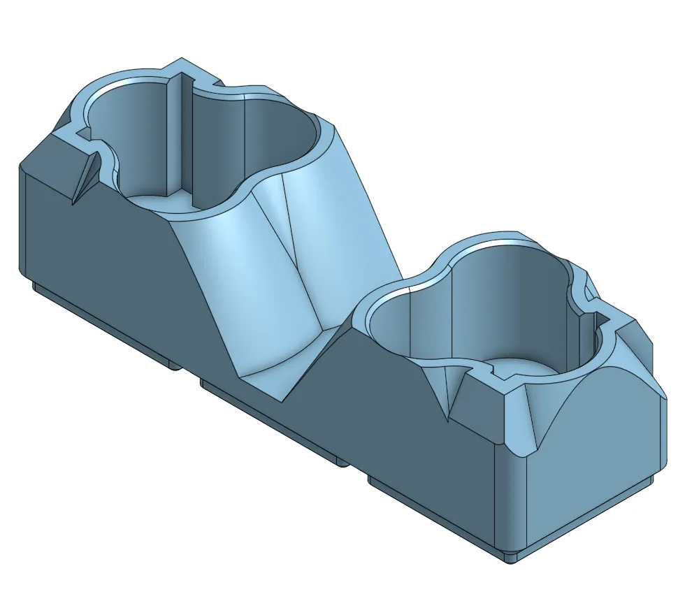 Gridfinity Shadow Tray- M12 3X SMALL Battery Tray by AcesHighX1 ...