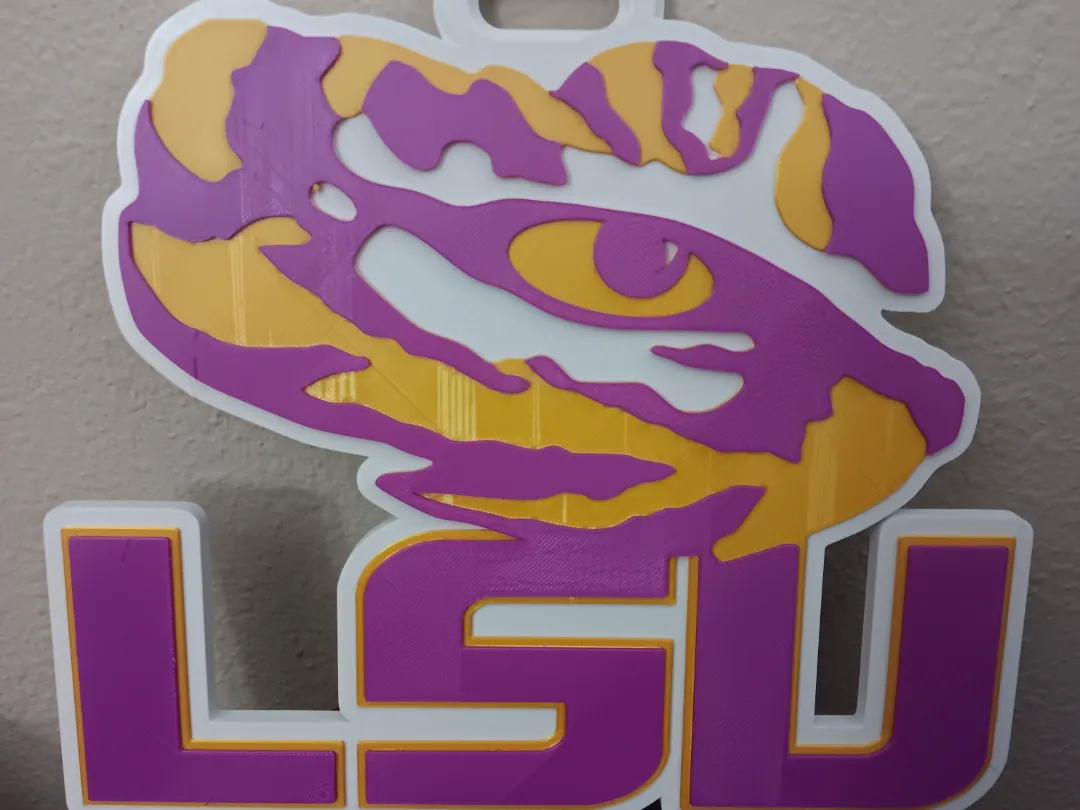 LSU Hype Chain - Free 3D Print Model - MakerWorld