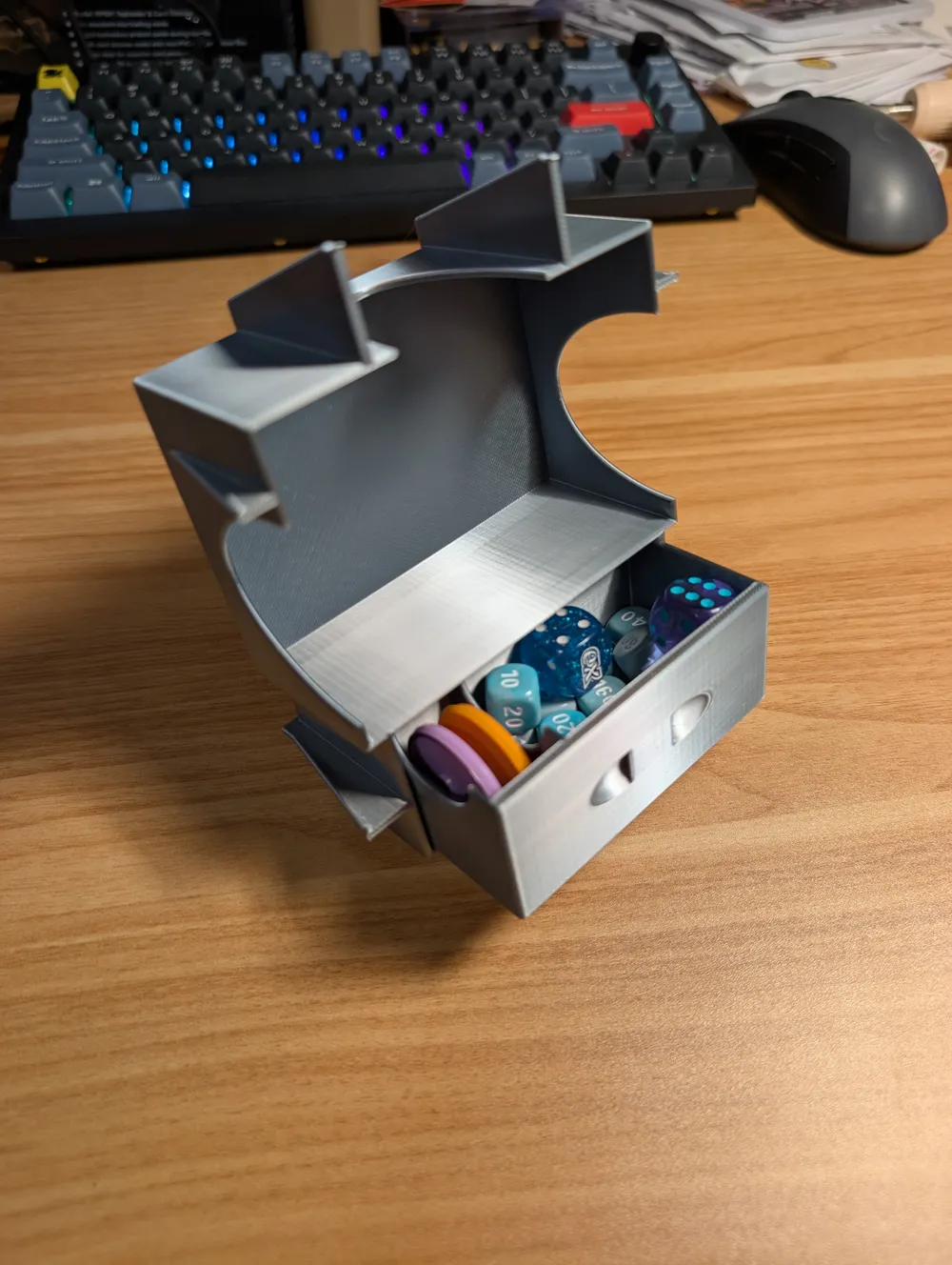 Octagonal Pokemon Tin Deckbox Insert - Free 3D Print Model - MakerWorld