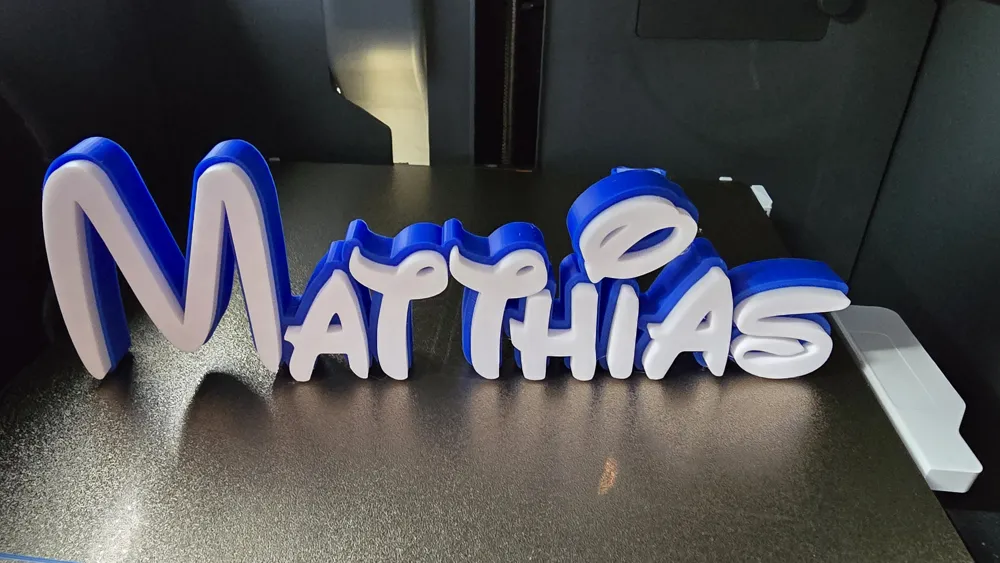 Nome Disney - Matthias - Modelo gratuito para impressão 3D - MakerWorld