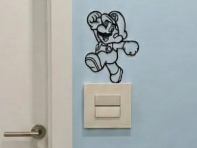 Décoration interrupteur/prise Super Mario - Modèle d'Impression 3D ...