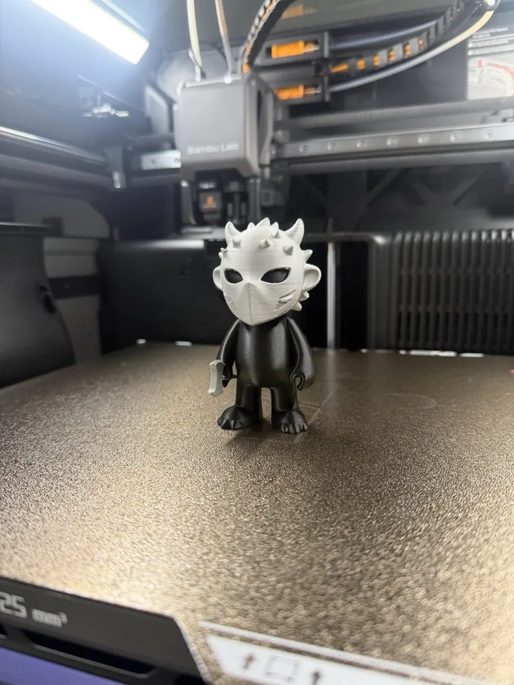 Skarn The mysterious Shadow Fighter - Free 3D Print Model - MakerWorld