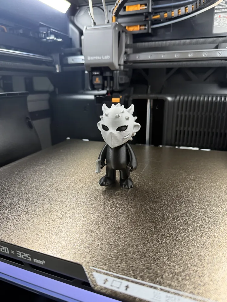Skarn The mysterious Shadow Fighter - Free 3D Print Model - MakerWorld