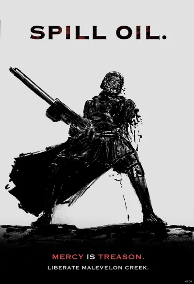 Spill Oil HELLDIVERS 2 Propaganda (HueForge) - Free 3D Print Model ...