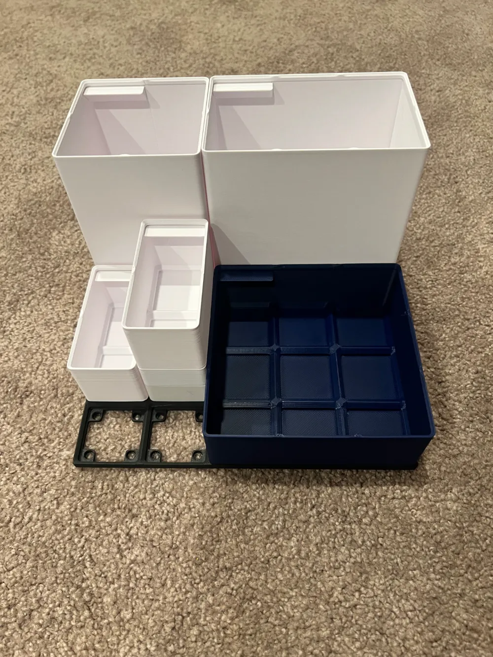 Light Gridfinity bins for IKEA Alex drawers by user_2667193848 - MakerWorld