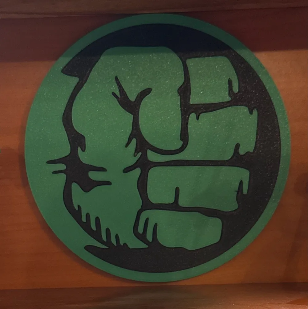 Hulk Wall Art - Free 3D Print Model - MakerWorld