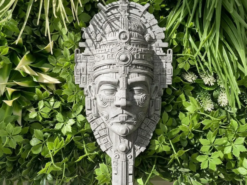 Aztec Mask - Free 3D Print Model - MakerWorld