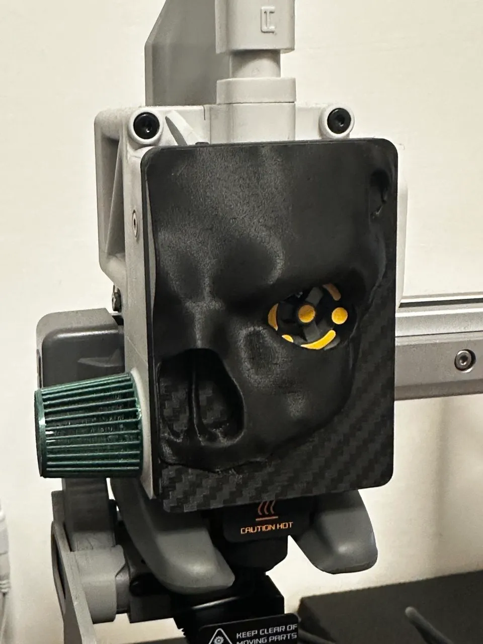 A1-A1 MINI COVER EXTRUDER SKULL by Gallagher - MakerWorld