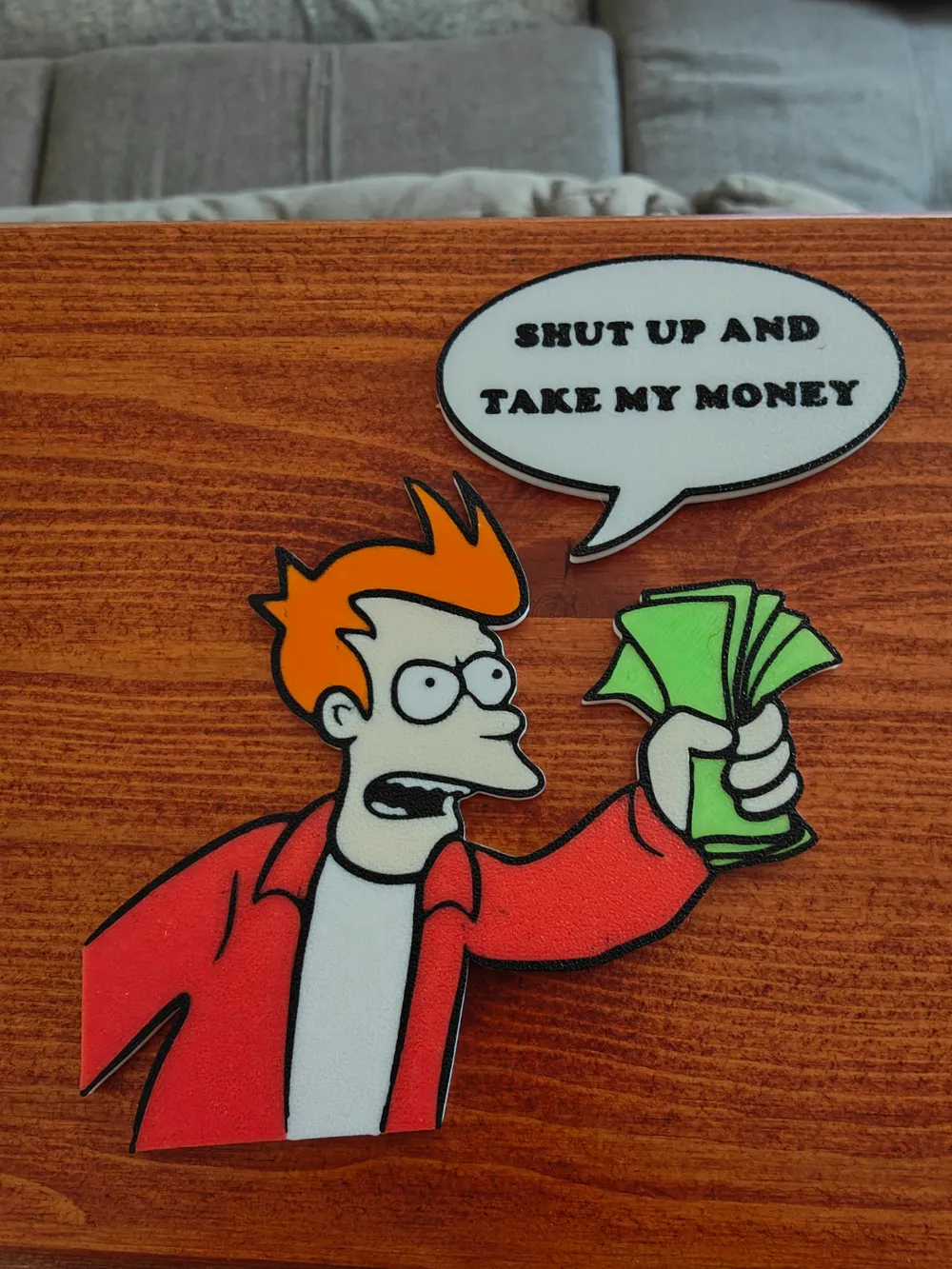 Fry fridge magnet by Forest87 - MakerWorld