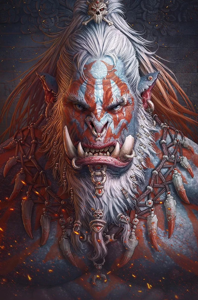 Red Orc (horde) by Heath - MakerWorld