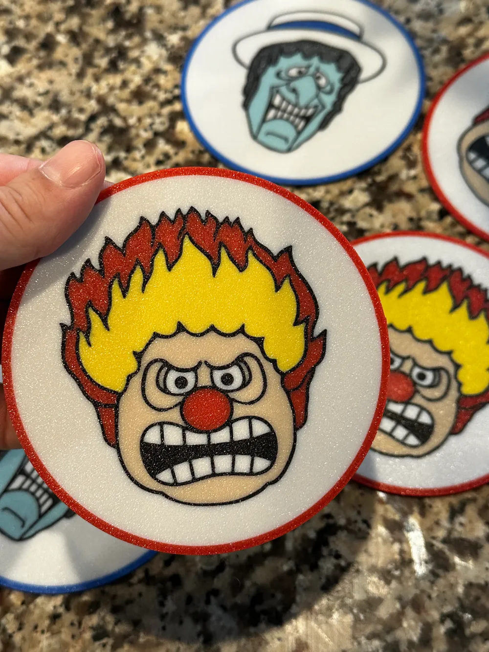 Mr Heat miser Coaster by Atyourleasureprints - MakerWorld