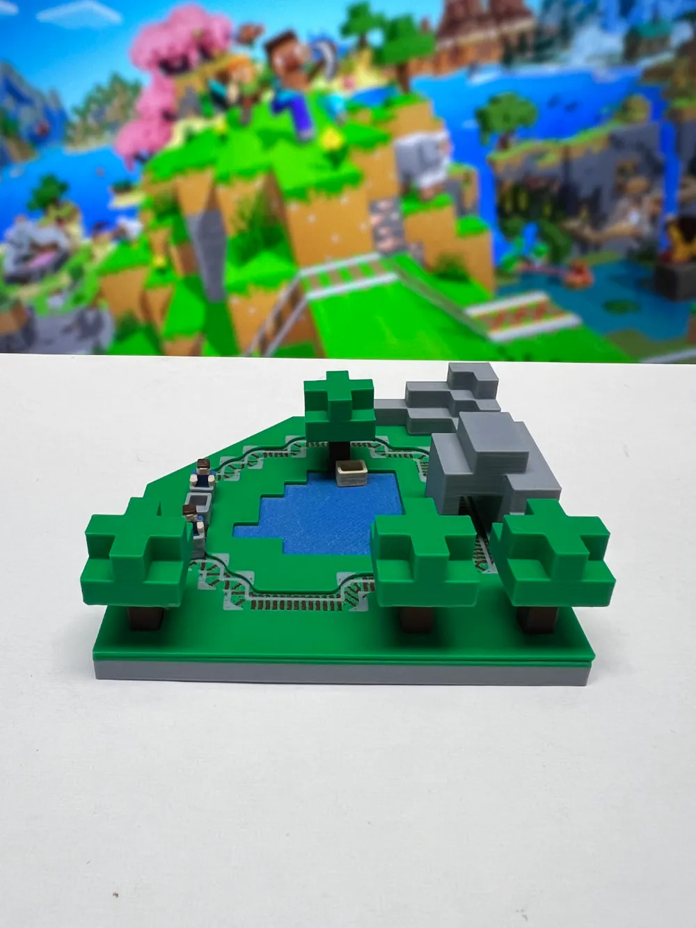 Diorama de Minecraft – Minecarts y bote móviles por Jakob1508 ...