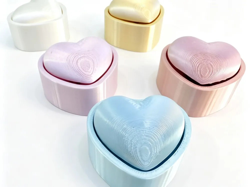 Puffy Heart Clicker - Free 3D Print Model - MakerWorld
