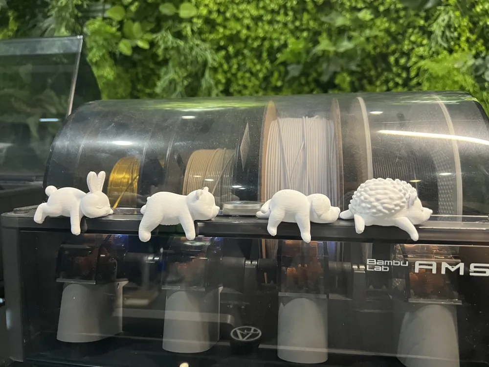 Lazy Rabbit - Lazy Edge Beasts - Free 3D Print Model - MakerWorld